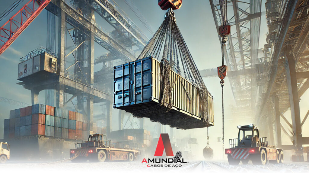 Lingas de aço, corrente e poliéster: conheça os tipos e suas aplicações ...